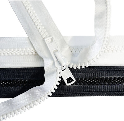 YKK #10 Continuous Zipper Chain Molded Plastic, Reversible Zipper Pulls ...