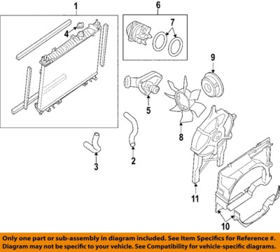NISSAN OEM 05-10 Frontier Cooling Radiator Components-Radiator Cap ...
