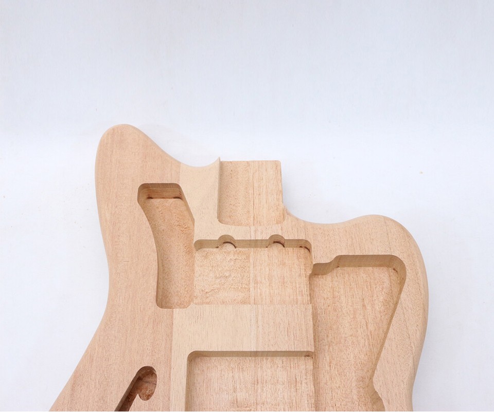 Mahogany Electric Guitar Body Bolt on Heel pickup DIY Unfinished HH ...