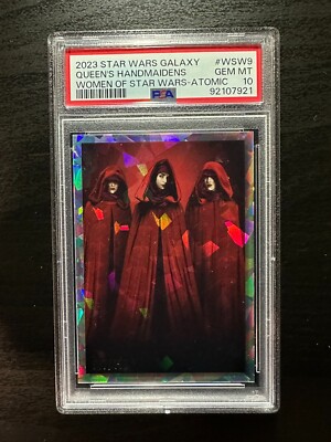 Star Wars Galaxy 2023 Atomic Queen's Handmaidens PSA 10 | eBay