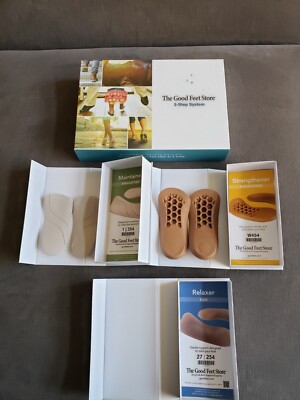 The Good Feet Store 3-Step System Arch Supports - New - Missing ...