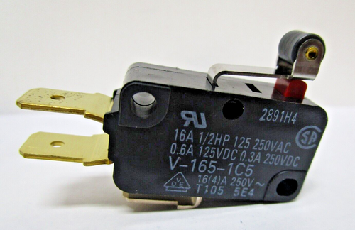LOT OF 5 MOUSER OMRON SNAP ACTION LIMIT SWITCHES / 653-V-165-1C5 | eBay