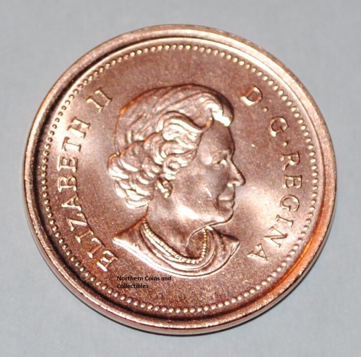 2006 No Mint Mark 1 Cent Canada Zinc Nice Uncirculated Canadian Penny ...