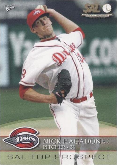 2008 MultiAd Sports South Atlantic League Top Prospects - Nick Hagadone ...