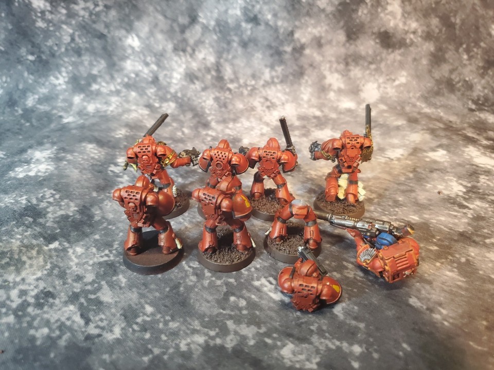 Warhammer 40k Space Marine Blood Angels 30k Horus Heresy Assault ...