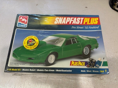 AMT Rare PRO STREET 1992 FIREBIRD Snapfast PLUS 1/25 Model Kit NOS from ...