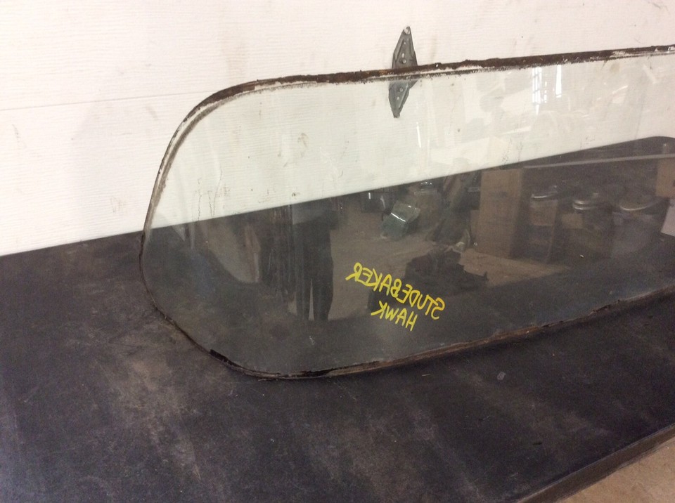 1962 1963 1964 Studebaker Hawk 2 Door Hardtop REAR CURVE Glass 62 63 64 ...