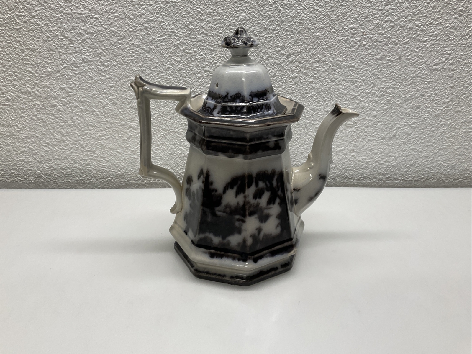 Antique Mulberry Corean by P.Walker teapot circa 1840's 9” Tall Good ...