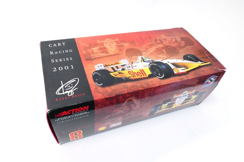 2001 Action Indycar CART 1/18 Kenny Brack Shell Collectors Ed LE/350 | eBay