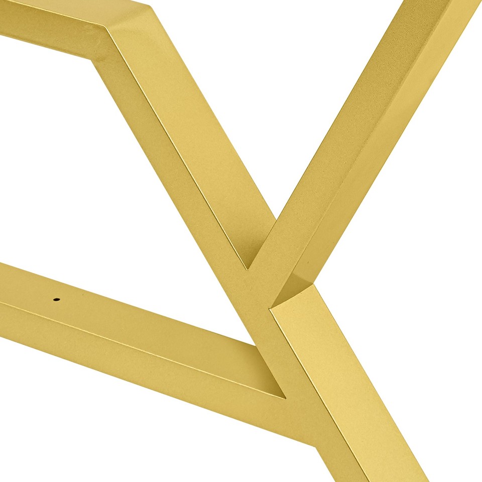 2Pcs 3-Tier Metal Table Legs K-Shaped Table Legs 28-Inch Metal Desk ...