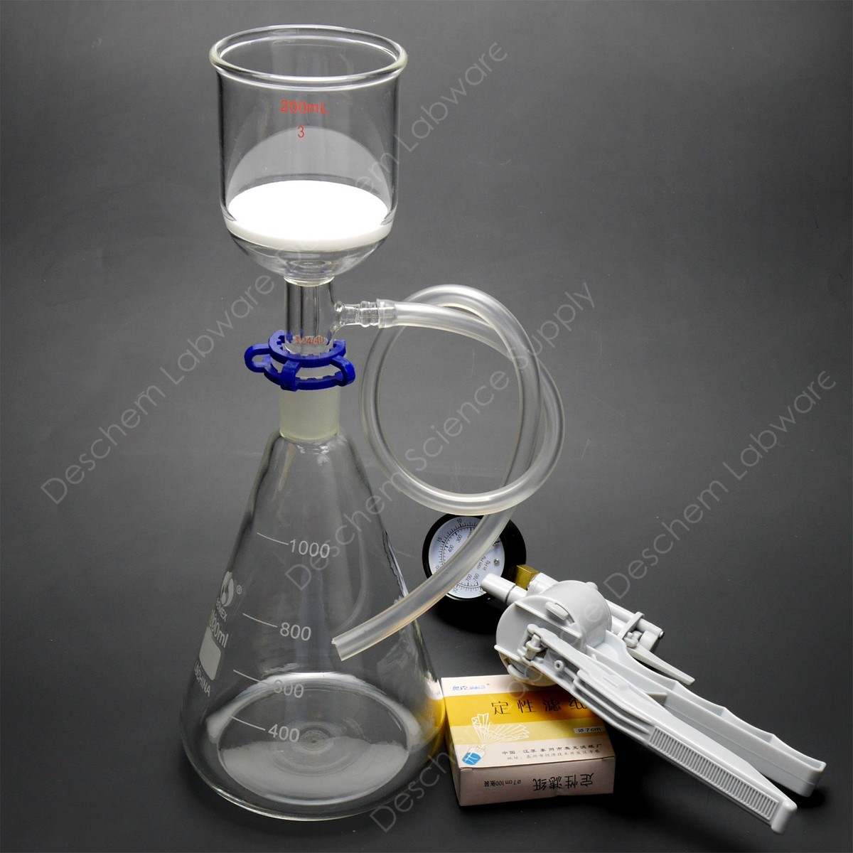 Lab Vacuum Flask Lab Filtration Assembly Glasscolabs