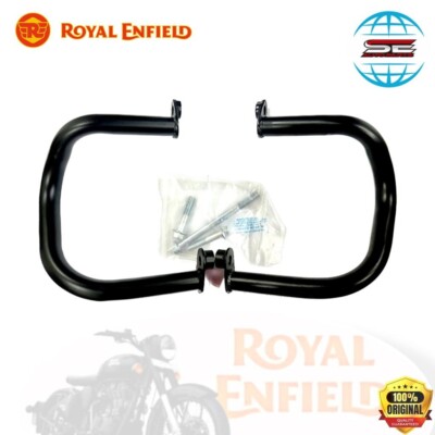 For Royal Enfield Interceptor 650/ black Compact Engine Guards 1990408 ...