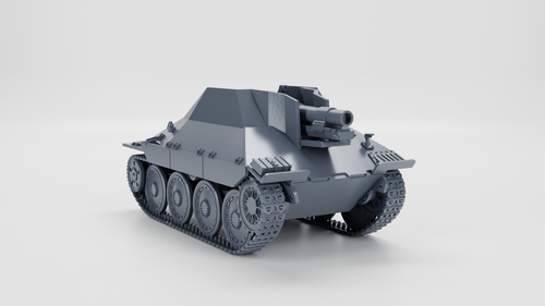 15 cm sIG 33-2 (Sf.) auf Jagdpanzer 38(t) Grille WW2 Bolt Action 20mm 1 ...