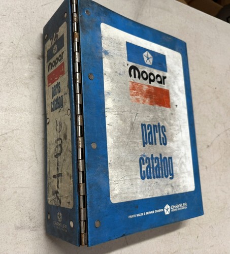 1975 Mopar Parts Book Dodge Plymouth Catalog 440 Dart Duster Cordoba ...
