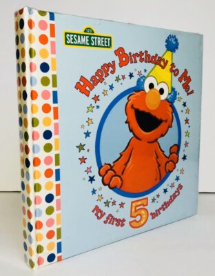 Sesame Street Birthday Book, Keepsake Memory First 5 Birthdays 2008 ...