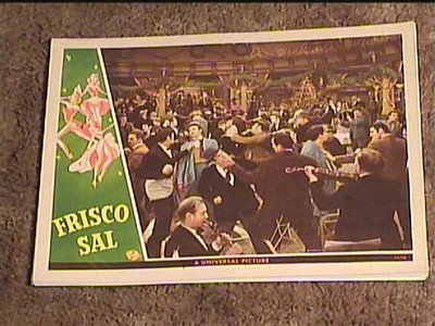 FRISCO SAL 1945 LOBBY CARD #2 DANCE MIRTH & MERRIMENT | eBay