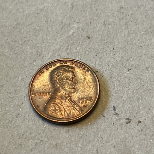 A 1974-S Lincoln Penny. red Color . Wide Rim. | eBay