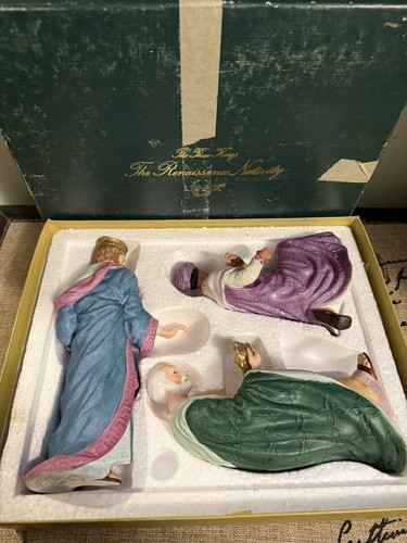Lenox Renaissance Nativity Three Kings Set 1991 | eBay