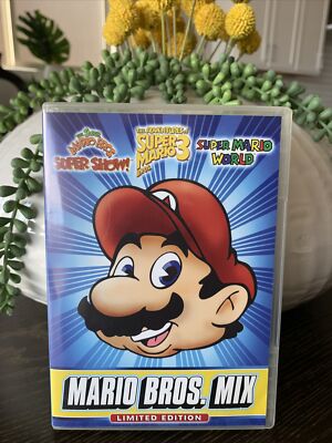 Mario Bros. Mix DVD (2009) Limited Edition Super Mario World ...