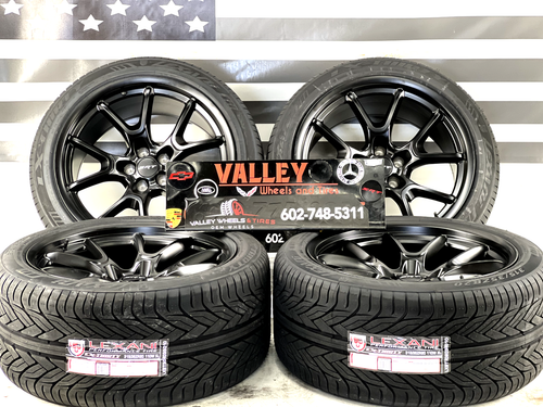20" DODGE & DEMON SRT HELLCAT STYLE WHEELS TIRES REDEYE BLACK RIMS ...