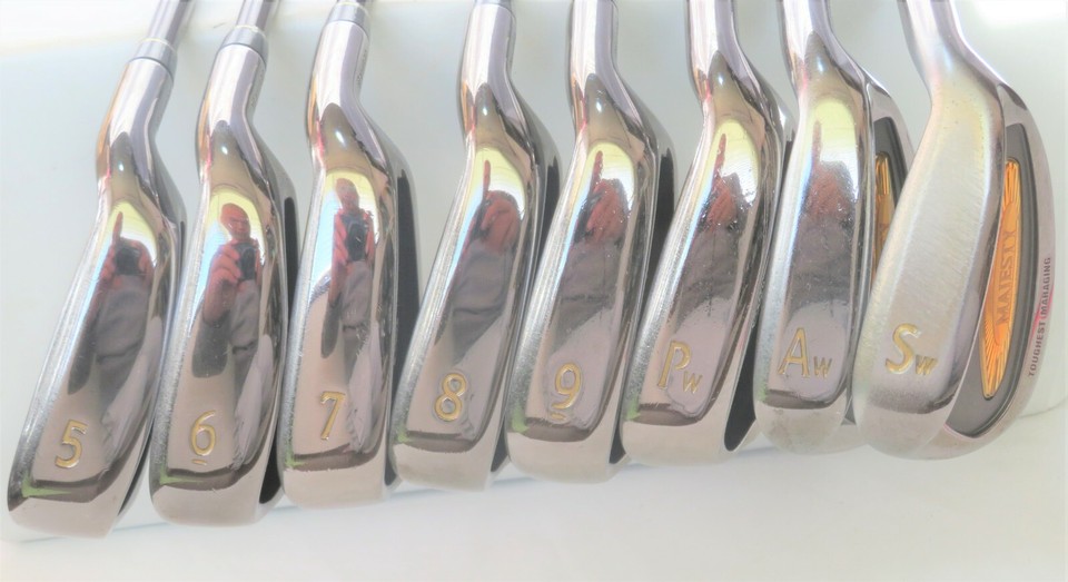 MARUMAN MAJESTY PRESTIGIO 21 8PC R-FLEX IRONS SET GOLF CLUBS | eBay