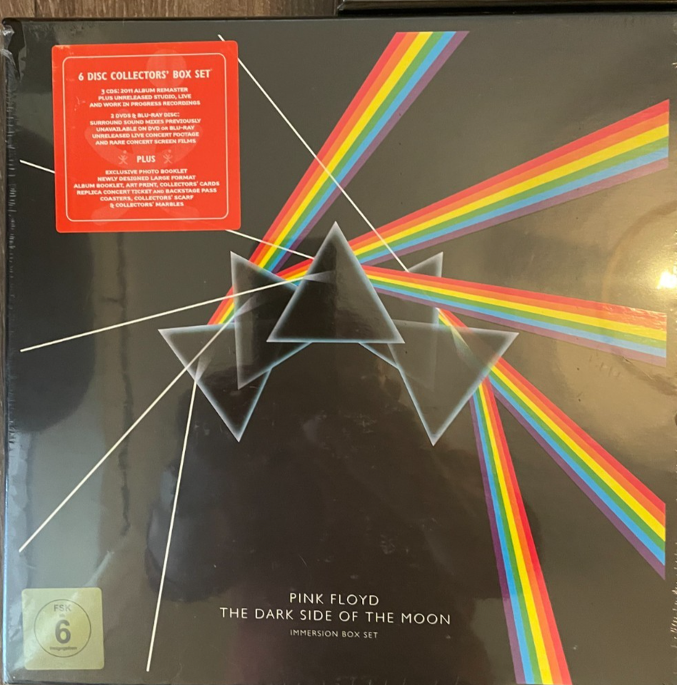Pink Floyd 3 x Immersion Box Sets Sealed Darkside of the moon, The Wall ...