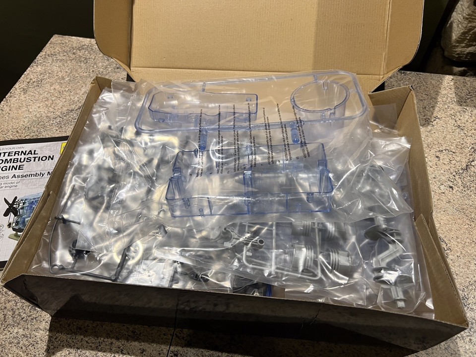 Haynes Internal Combustion Engine Kit Build Your Own Model | eBay UK