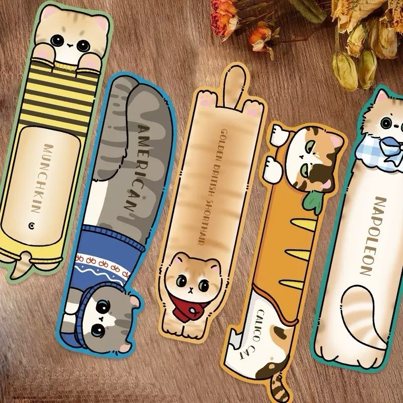UK 30 PCS Cartoon Animation Cute Cats Kitten Animals Bookmarks Set For ...
