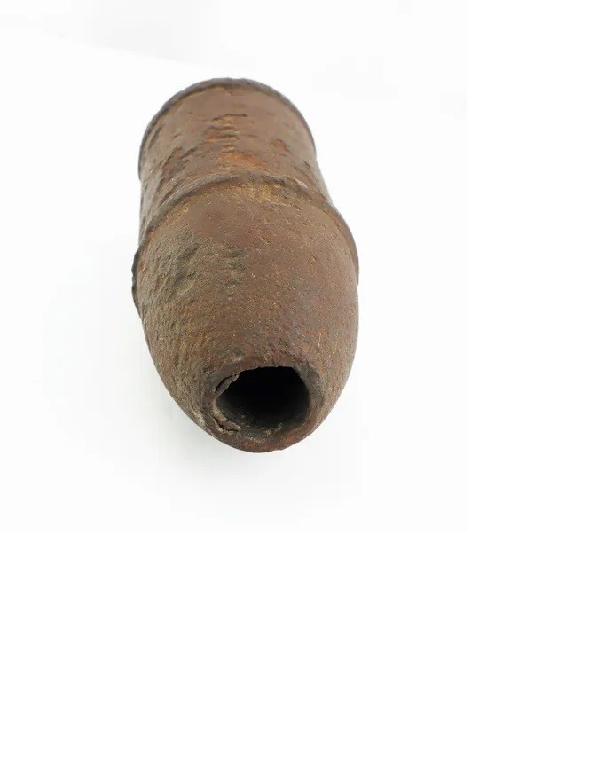 Civil War Confederate Artillery 3" / 10 LB Read Nose Shell Fragment ...