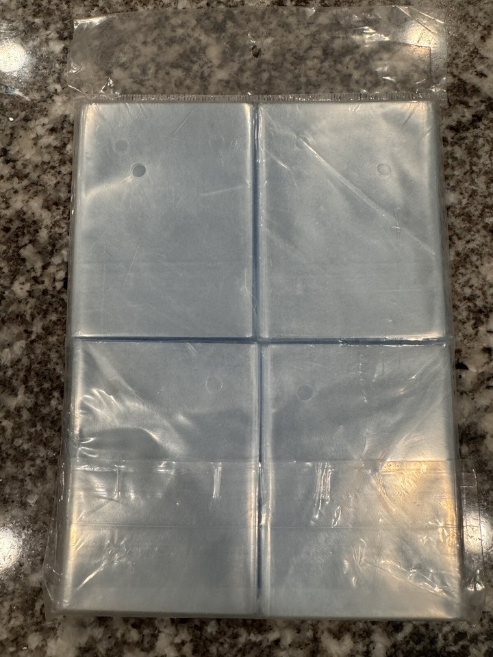 Lot of 500 Ultra PRO Thick Card Sleeves for Cards up to 130pt~5 Packs ...