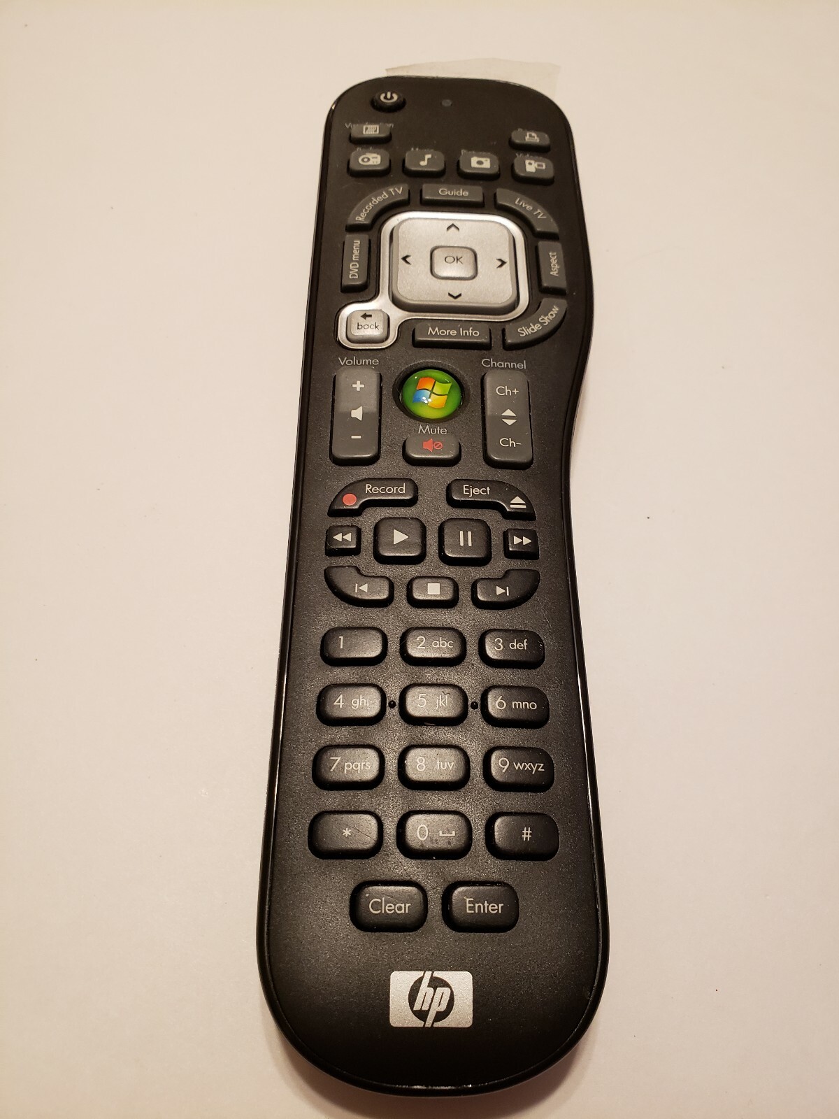 HP Multimedia Remote Control for PC Computer 5070-2583 - Works Great | eBay