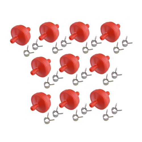 Lawn Mower 1/4" Inline Fuel Filter Clip Hose Line Clamp Clip New | eBay.de