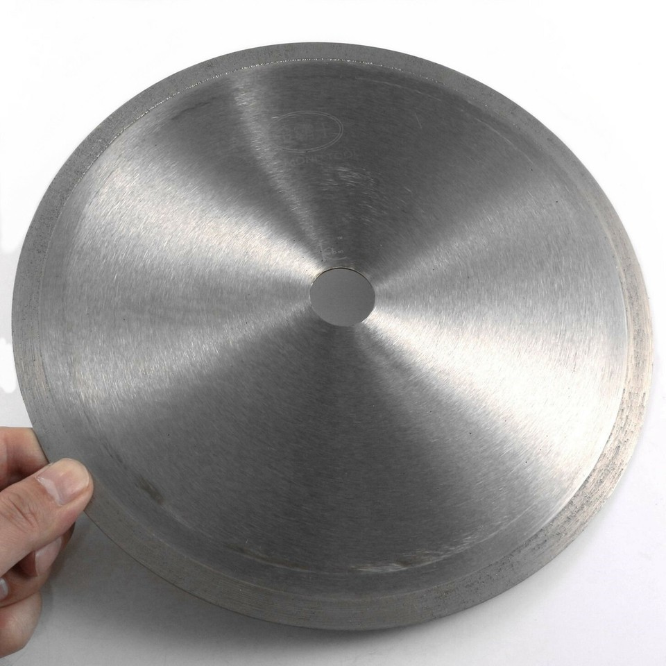 10" inch SINTERED Diamond Lapidary Saw Blade Cutting Gemstone Trim ...