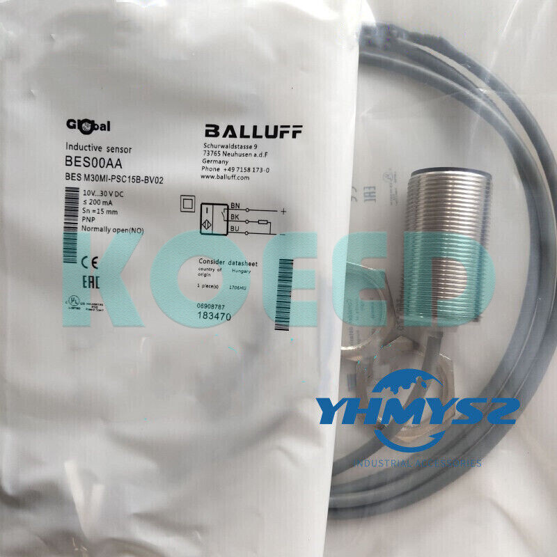 1PCS NEW BALLUFF BES00AA BES M30MI-PSC15B-BV02 | eBay