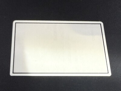 New Nintendo 3DS Replacement Top Screen Lens with White Edges (NOT FOR ...