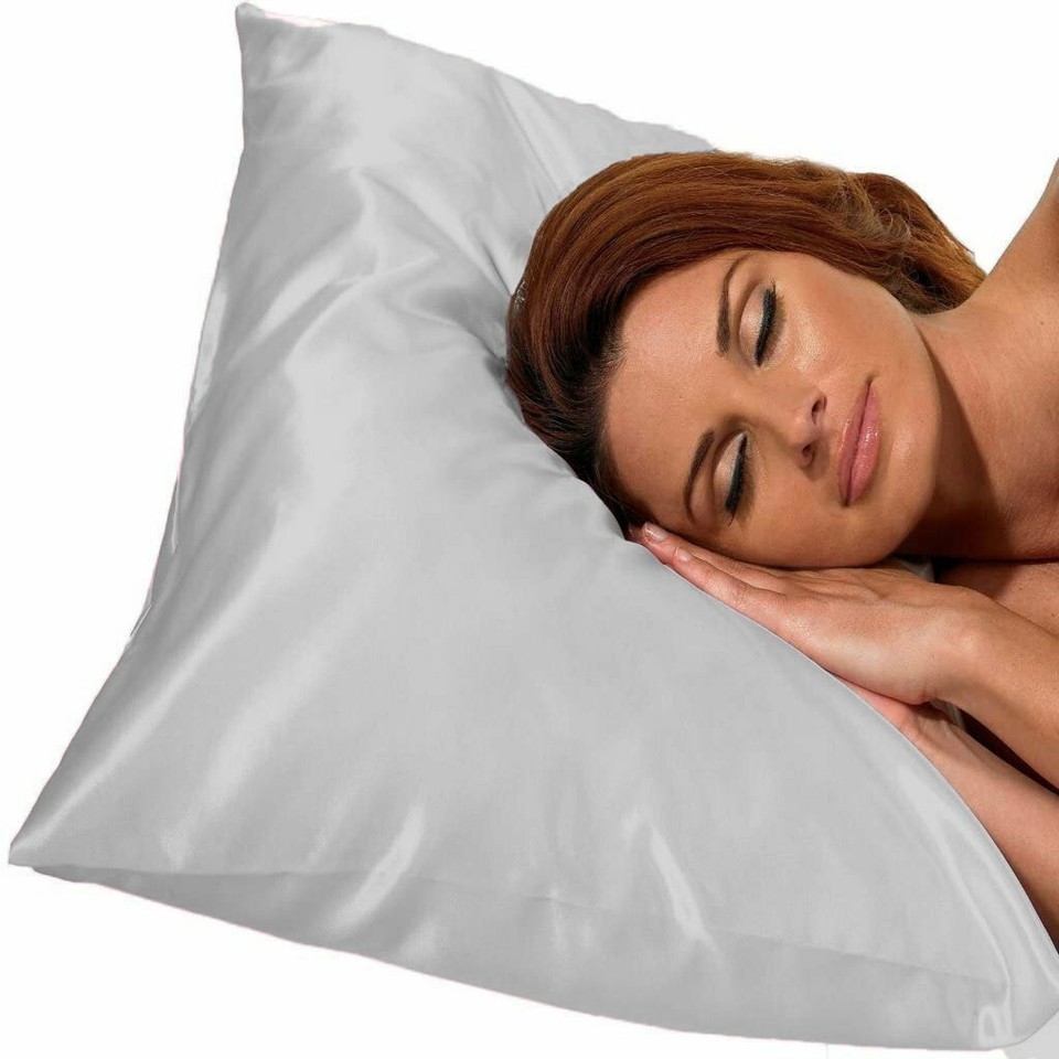 Satin Pillowcase for Hair and Skin Silk Pillowcases Set of 2 | eBay