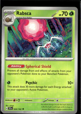 Pokemon Rabsca 024/162 Temporal Forces Non Holo Uncommon 5 Card Lot | eBay