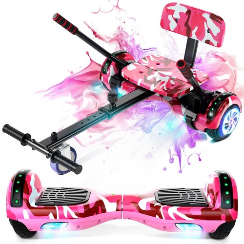 Hoverboard & Go Kart Bluetooth Speaker Self-Balancing Light-Up Wheels 7 ...