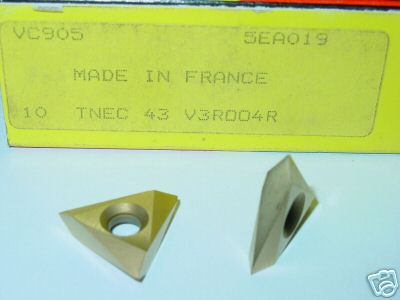 TNEC 43 V3R004R VC905 VALENITE INSERTS | eBay