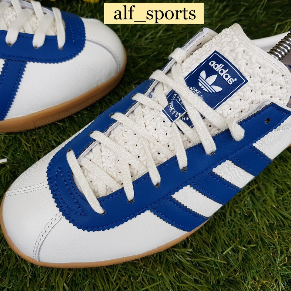 BNWB & Authentic adidas originals ® London Trainers White & Blue UK ...