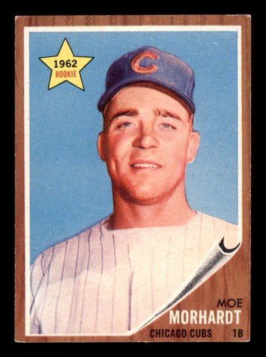 1962 Topps Baseball #309 Moe Morhardt EX *e1 | eBay