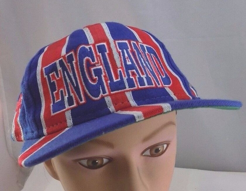 1996 Atlanta Olympics England Union Jack Snapback Bas… - Gem