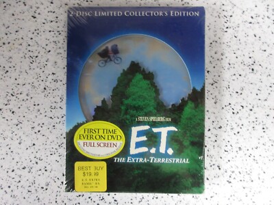 E.T. The Extra-Terrestrial (DVD, 2002, 2-Disc Set, 20th Anniversary ...