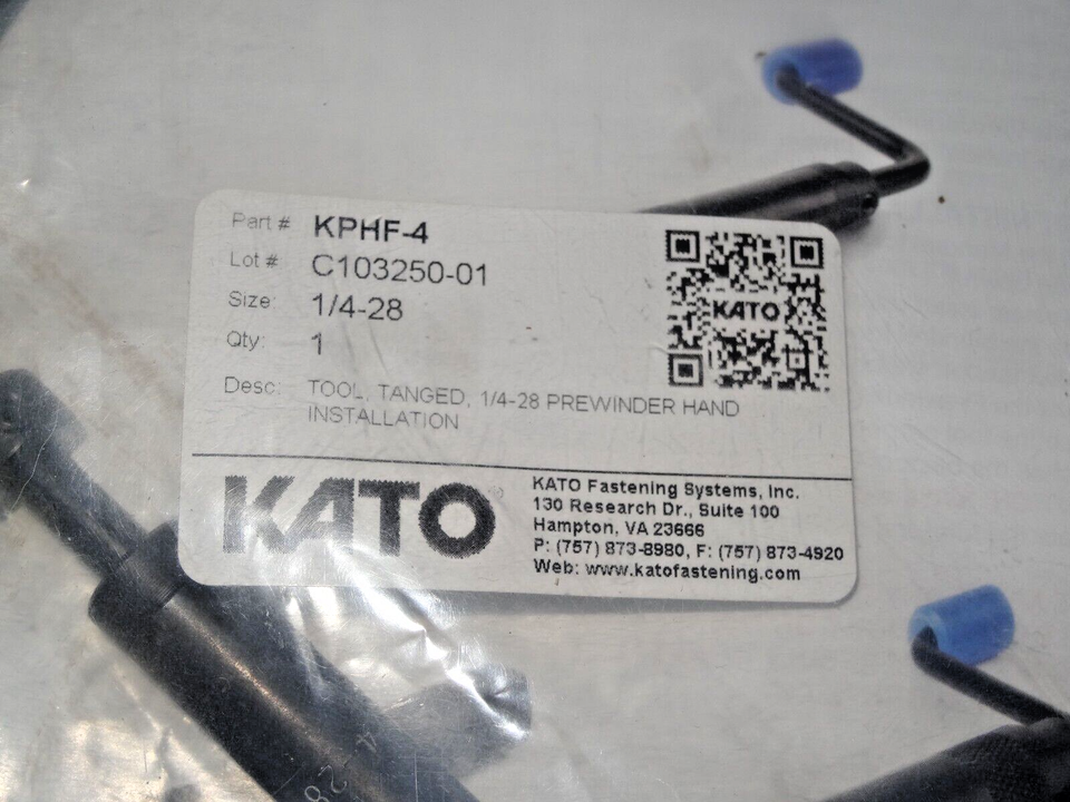 NIB KATO Prewinder Hand Tool 1/4-28 | eBay