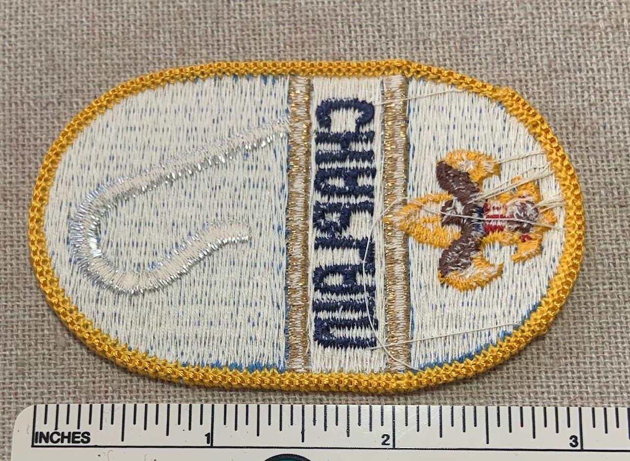 Vintage CHAPLAIN Adult Leader Boy Scout Position Badge PATCH Religious ...
