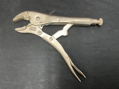 Irwin 502L3 10WR 10" Vise-Grip Locking Pliers, Curved Jaw with Wire ...