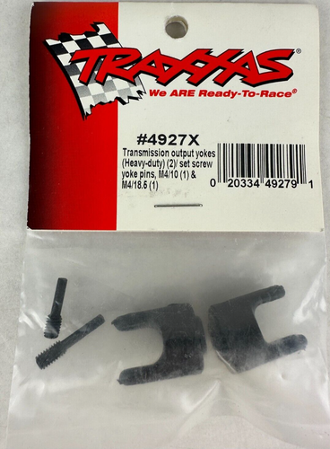 Heavy-Duty Transmission Output Yokes (2) w/ Set Screw Yoke Pins Traxxas ...