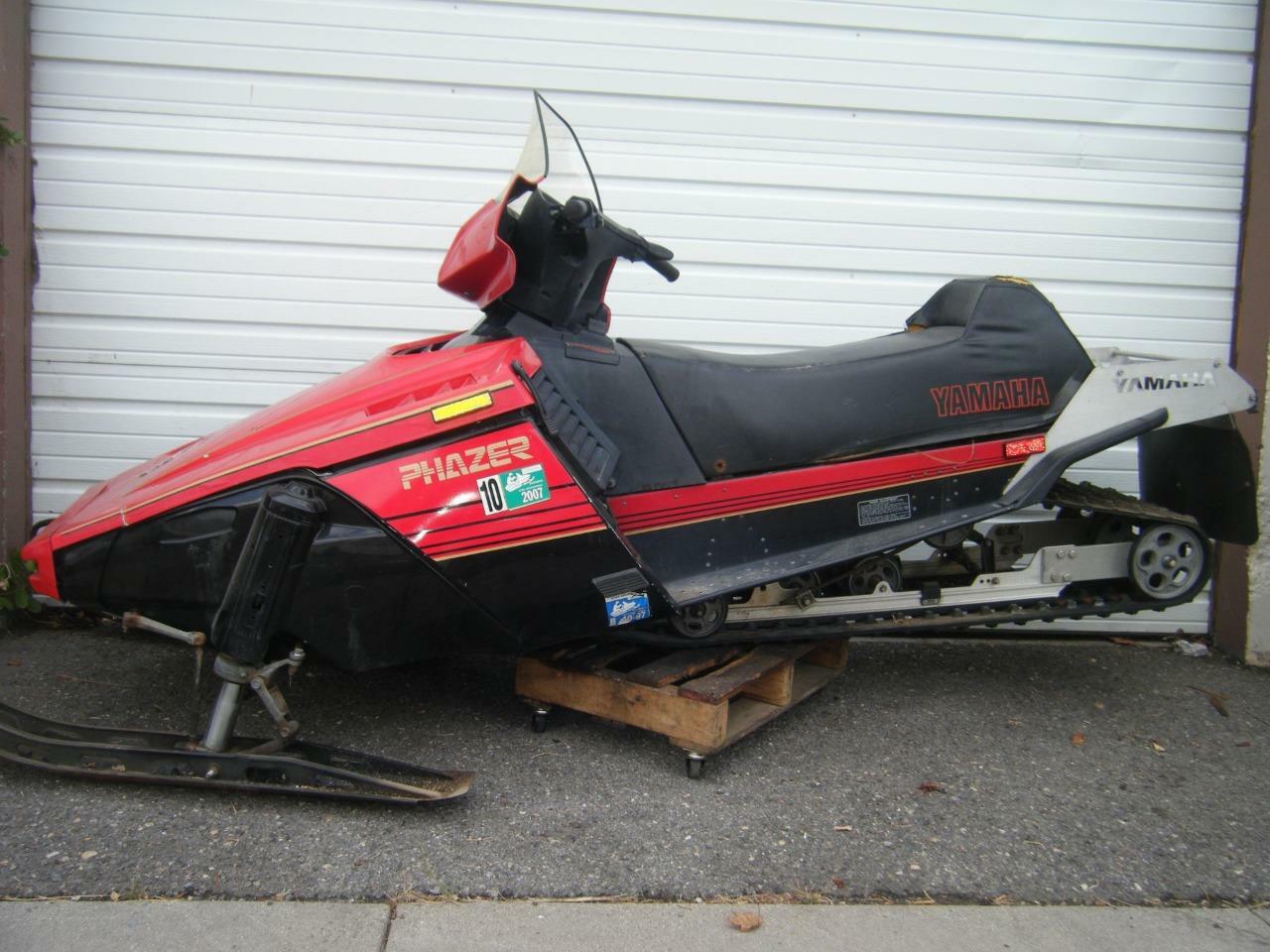 1988 Yamaha Phazer Snowmobile Manual