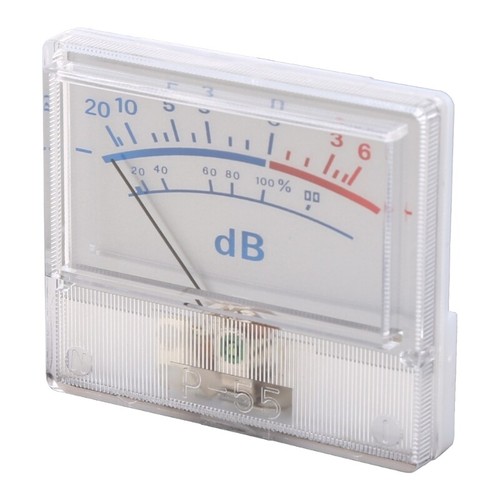 Panel VU Meter Bulb Warm Back Light Recording Audio Level Amp Meter | eBay