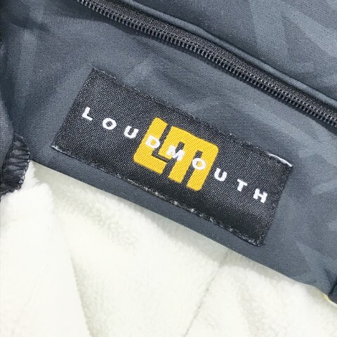 Men's Loudmouth Brushed Lining Pants All Over Pattern Gray M Golf Wear ...